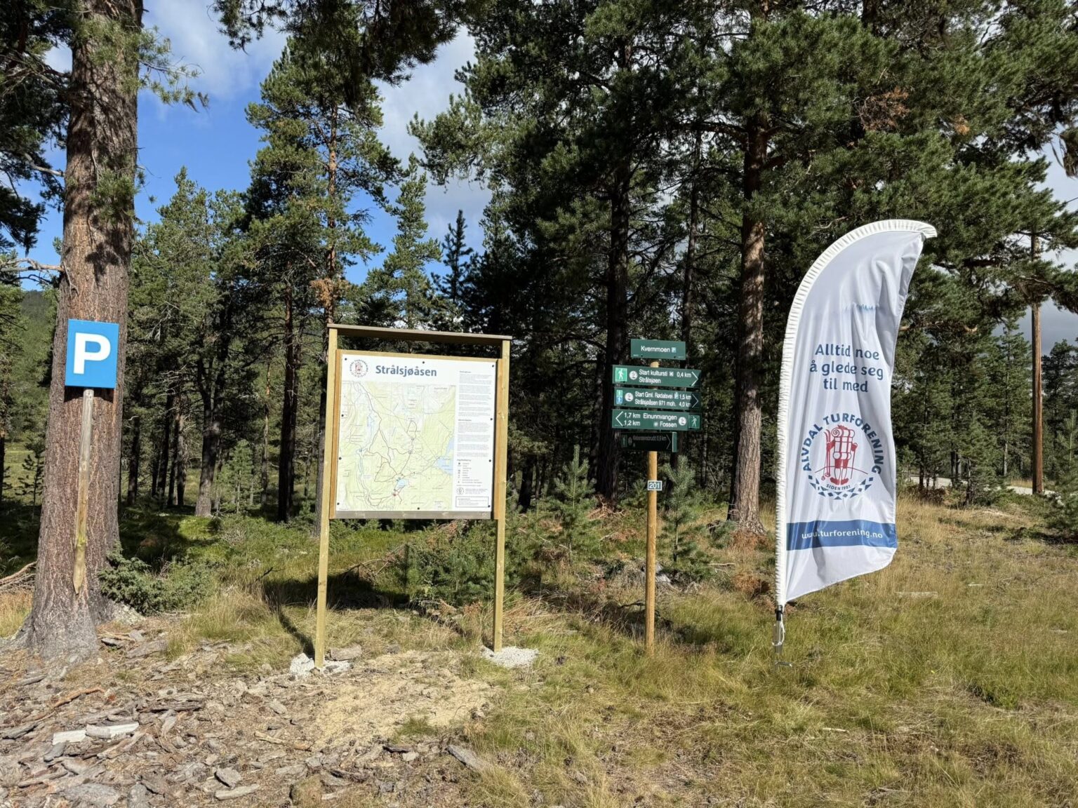 Avslutningsmarkering av sti- og skiltprosjektet i Strålsjøåsen - Alvdal ...